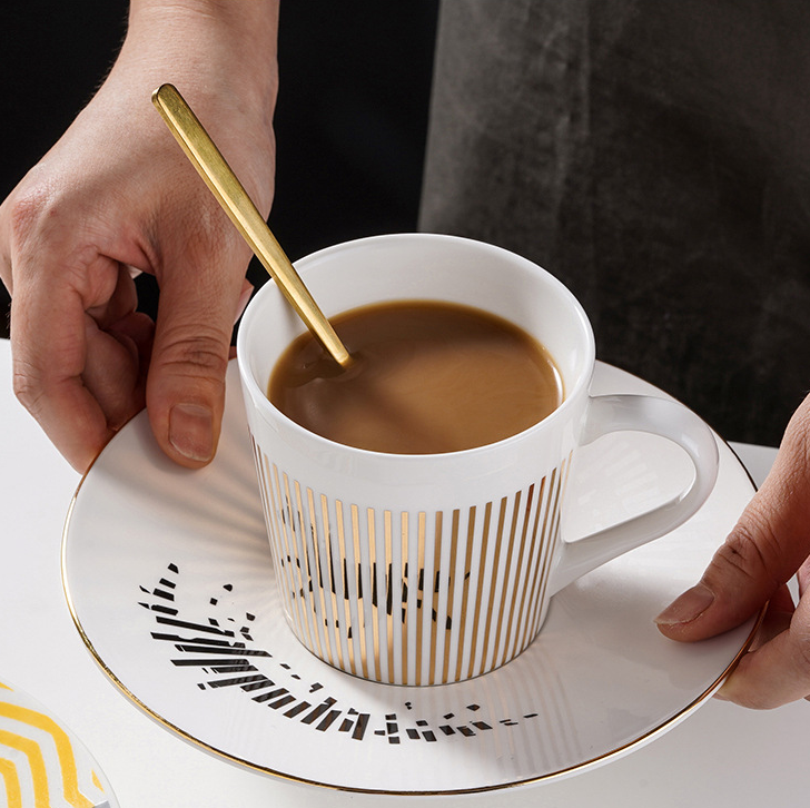 Moving Reflection Creative Coffee Cup Mirror Reflection Coffee Mug-uni ...