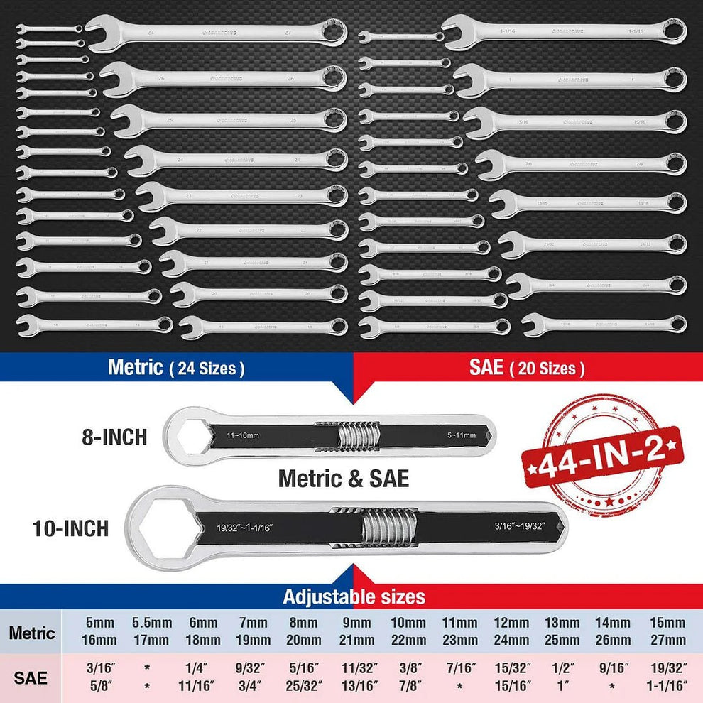 Multi Function Adjustable Spanner(49% OFF)-unitmotor™