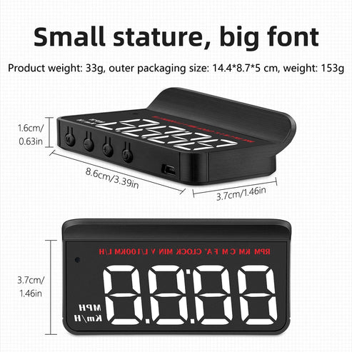 🎁49% OFF - Car Portable Speed Monitor(BUY 2 FREE SHIPPING)-unitmotor™