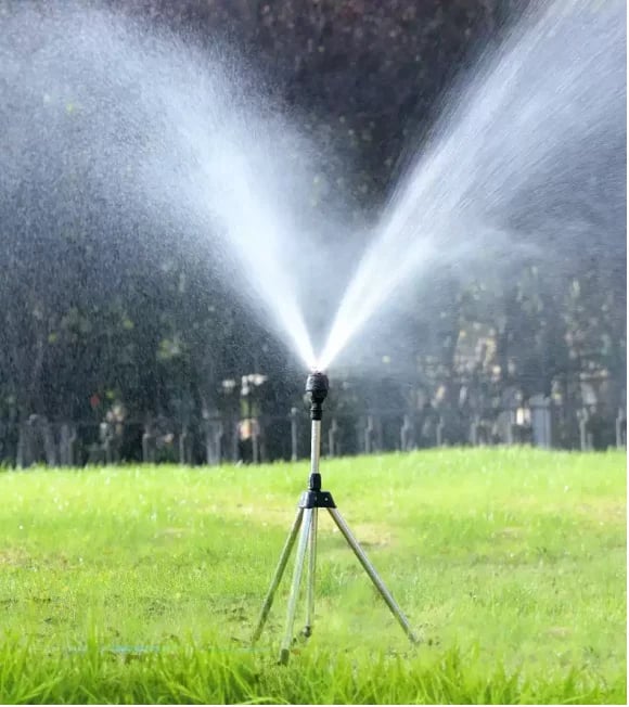 Stainless Steel Rotary Irrigation Tripod Telescopic Support Sprinkler ...