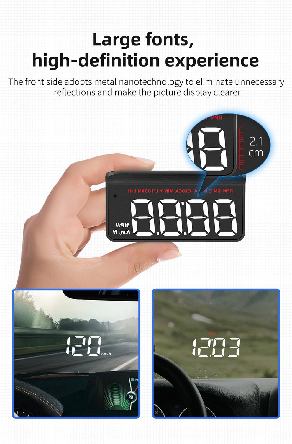 🎁49% OFF - Car Portable Speed Monitor(BUY 2 FREE SHIPPING)-unitmotor™