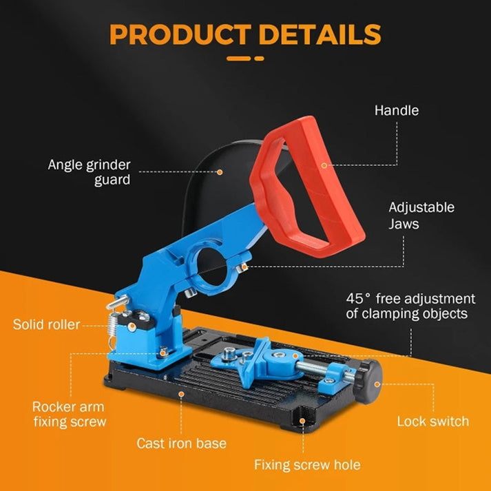 Angle Grinder Cutting Stand (50% OFF)-unitmotor™