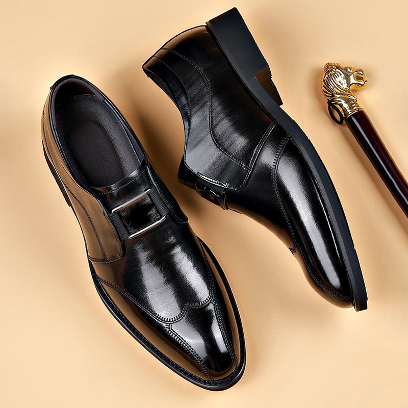 2023 new men's leather sports shoes (suitable for many occasions) 🔥 fr ...