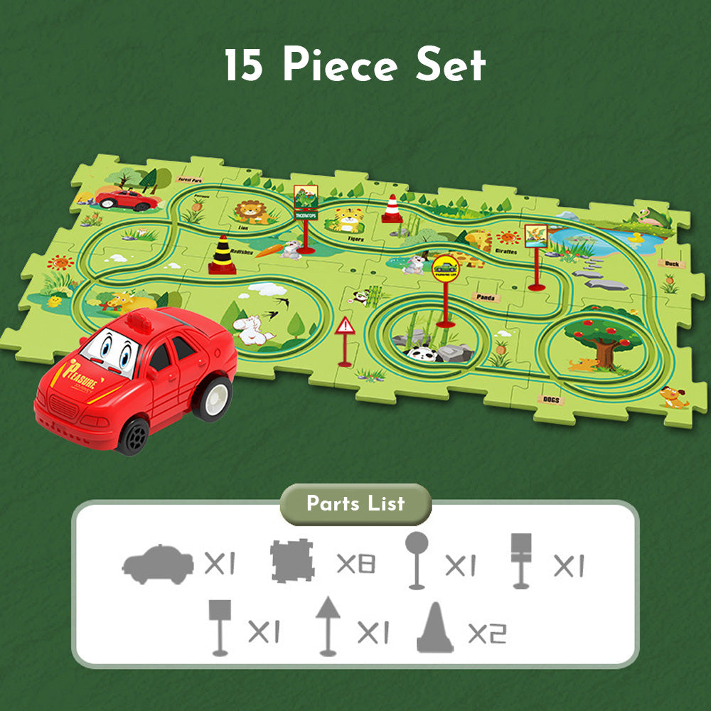 unitmotor™- Kids Car Track Set