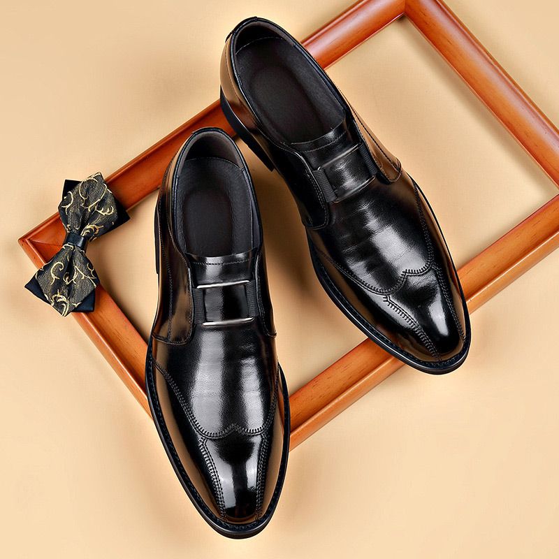 2023 new men's leather sports shoes (suitable for many occasions) 🔥 fr ...