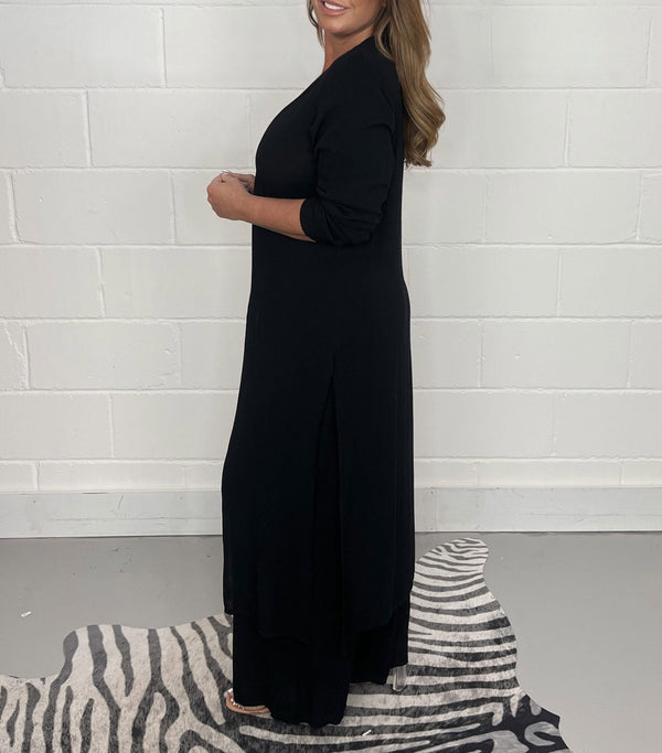 Casual 2 Pieces Suit With Long Top & Matching Trouser(Buy 2 get free s – unitmotor